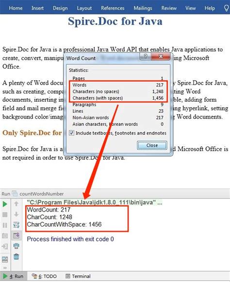 Java Count The Number Of Words In A Word Document