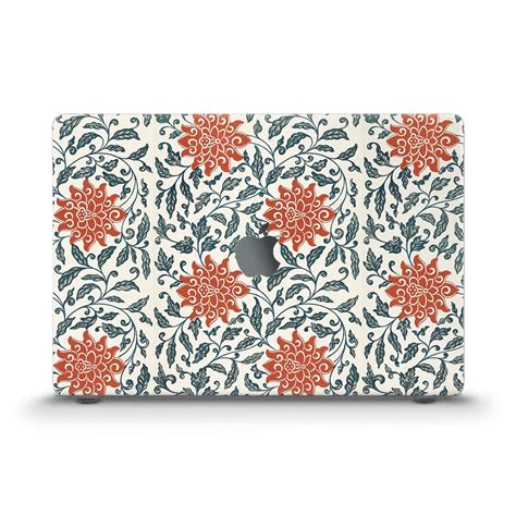 Aesthetic MacBook Case Vintage Floral Pattern MacBook Air 13 M2 Pro 13 MacBook Pro 14 16 M1 Pro