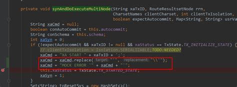When MultiNodeQueryHandler Send Multiple Sql Statements To Mysql If
