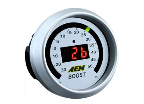 Aem Digital Boost Gauge 50psi Autocity Imports
