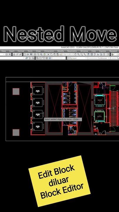 Nested Move By Lee Mac Drafter Autocad Autolisp Youtube