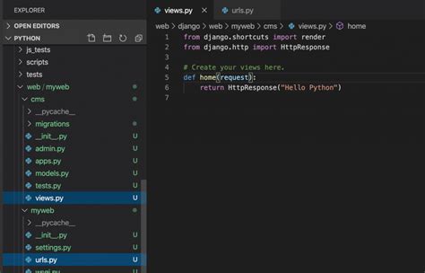 การพัฒนา Web Application บน Python ด้วย Django Framework