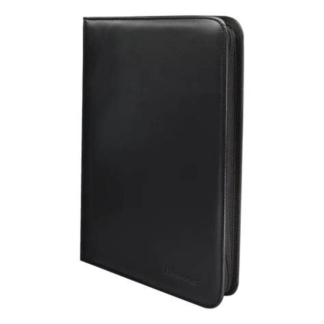 Ultra Pro Vivid 9 Pocket Zippered Pro Binder Black