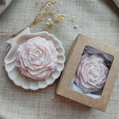 СВЕЧА ПИОН Handmade Candles Candle T Candle Decor