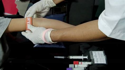 ขั้นตอนการเจาะเลือด หมอนรองแขน Youtube