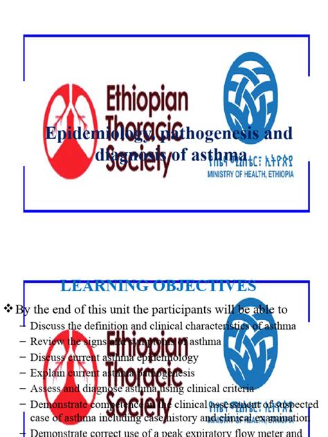 Epidemiology Pathogenesis Of Asthma Pdf
