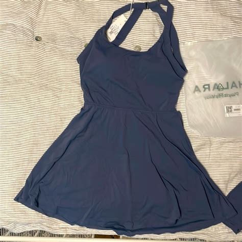 Dresses New Backless Cut Out Twisted Side Pocket 2in1 Barre Ballet