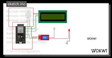 DHT22 WITHOUT BLYNK Wokwi ESP32 STM32 Arduino Simulator