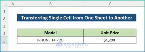 7 Effective Methods To Transfer Data From One Sheet To Another In Excel Using Macros