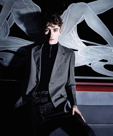 Logan Lerman Billy Howle And Matthew Beard Star In Prada Campaign Vogue