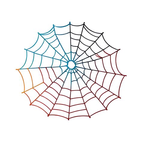 Ai Generated Cobweb Hand Drawn Cartoon Style Illustration 42050942 Png