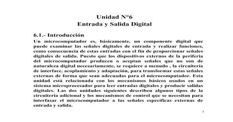Unidad N°6 Entrada Y Salida Digital Udecclgspanolab2010unidad 6 7