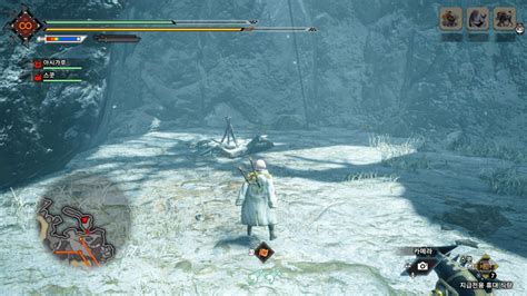 몬스터헌터 선브레이크 밀림 요새고원 캠프 정찰 지점 위치