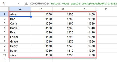 Importrange Function To Pull Data From Another Spreadsheet Excel Insider