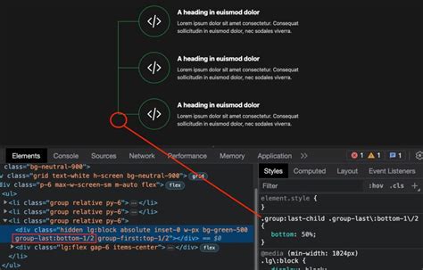 Horizontal Tree List With Tailwind Css Jaime Quiroz