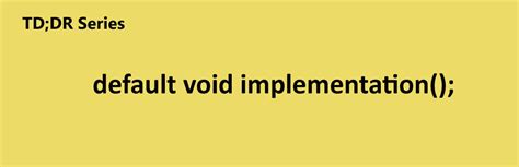 Default Implementations On Interfaces By Jeff Okawa Medium
