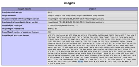 安装imagick支持webp Php处理 月小升网络笔记