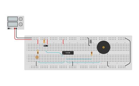 Circuit Design Burgler Alarm Tinkercad