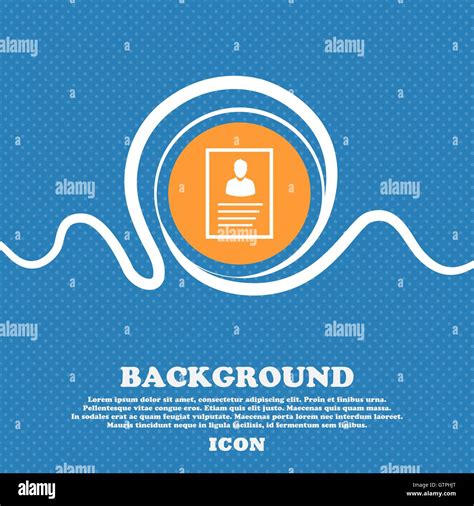 Form Icon Sign Blue And White Abstract Background Flecked With Space For Text And Your Design