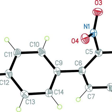 Molecular Structure Of The Title Compound Showing The Atom Labelling
