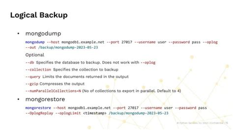 Mongodb Backups And Pitr Pdf
