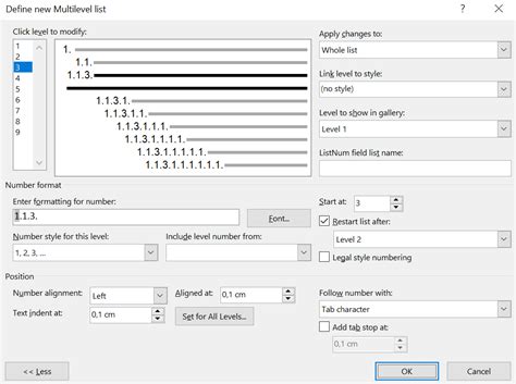 Microsoft Word Numbering List Huge Indent In List Super User