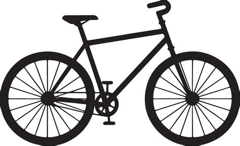 Bike Silhouette Vector Art Icons And Graphics For Free Download