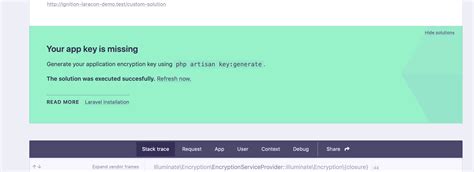 Ignition A New Error Page For Laravel Freek Van Der Hertens Blog On Php Laravel And Javascript
