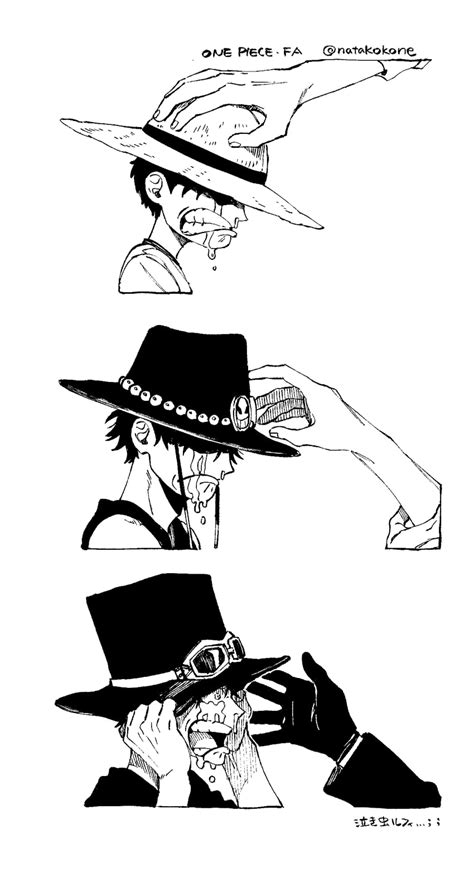 Monkey D Luffy And Sabo One Piece Drawn By Natakokone Danbooru