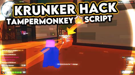 Krunkerio Tampermonkey Hack Aimbot Esp Infinite Ammo Skin Hack Very Easy Youtube