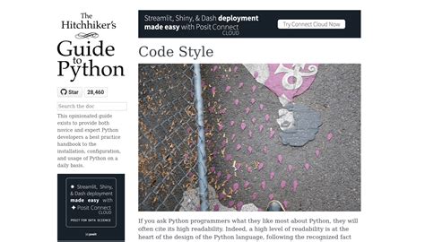 The Hitchhikers Guide To Python Must Know Resources For Developers By Giessen Dev