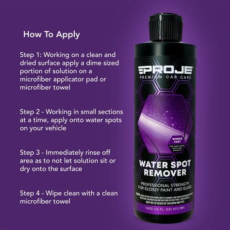 Water Spot Remover Kit Proje Products
