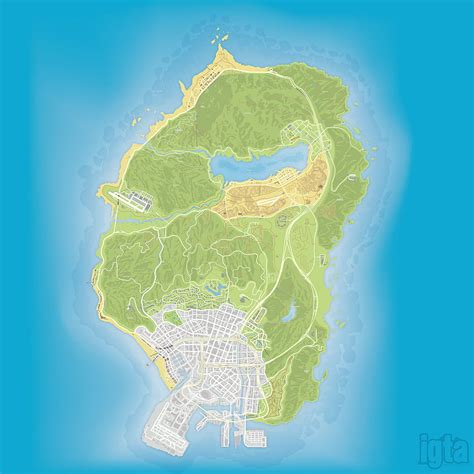 Mappa Di Gta V Edizione Da Collezione