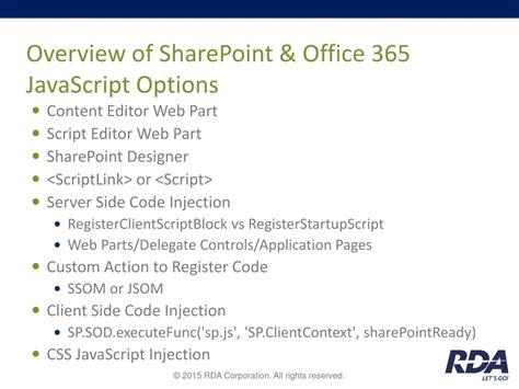 Ppt Javascript Libraries For Sharepoint Developers Powerpoint Presentation Id8807237