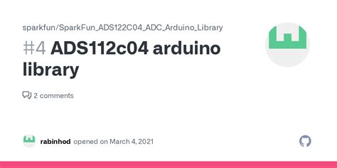 ads112c04 arduino library · issue 4 · sparkfun sparkfun ads122c04 adc arduino library · github