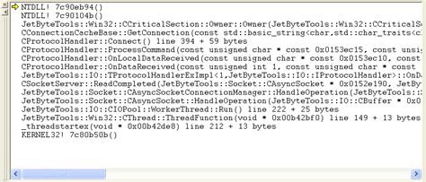 Debugging Deadlocks In C Code With Visual C Rambling Comments Len Holgates Blog