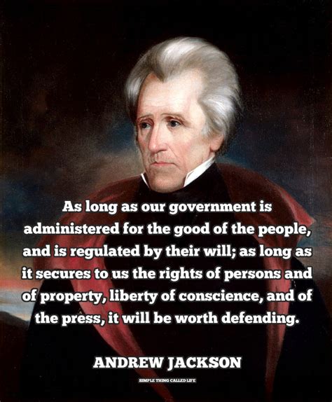 Andrew Jackson Quotes Quotesgram