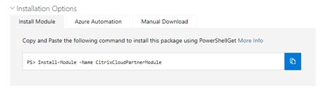 Citrix Cloud Powershell Module For Partners 1st Powershell Module To