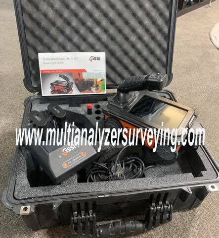 Sale GSSI StructureScan Pro SIR 4000 MULTI ANALYZER SURVEYING