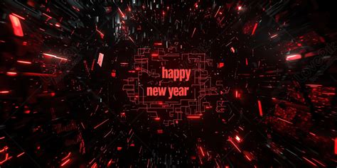 새해 복 많이 받으세요 3d 텍스트 효과 디자인 빨간색 검정색 배경 Png 일러스트 무료 다운로드 Lovepik