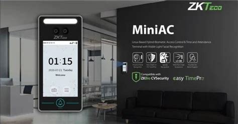 ZKTECO Time Attendance Terminal Access Control Terminal MiniAC Face Recognition At 11179