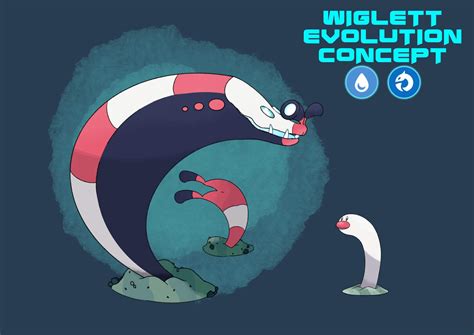 👻wiglett Evolution Concept 🌊 Fakemon Amino