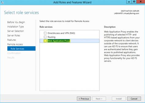 How To Setup Microsoft Web Application Proxy Virtually Boring