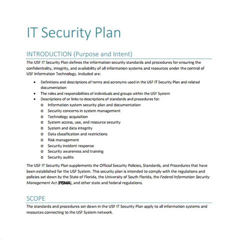 Information Security Strategy Template Printable Word Searches