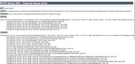 Cassandra Reexceptionsinvalidqueryexception Unconfigured Table Schema