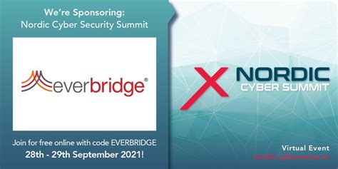 Everbridge On Linkedin Nordic Cyber Security Summit In Copenhagen