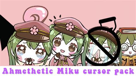 Ahmethetic Miku Cursor Pack By Justahmet1 On Deviantart