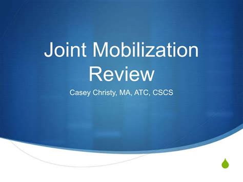 Shoulder Joint Mobilizationpdf