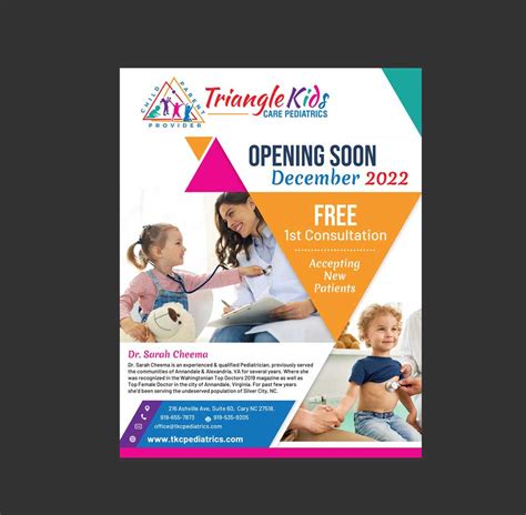 Pediatric Practice Flyer Design 31 Flyer Designs For 4success Llc