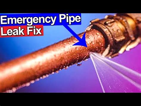 Fix Leaking Copper Pipe Pinholes Plumbing Tips Easy Diy Projects